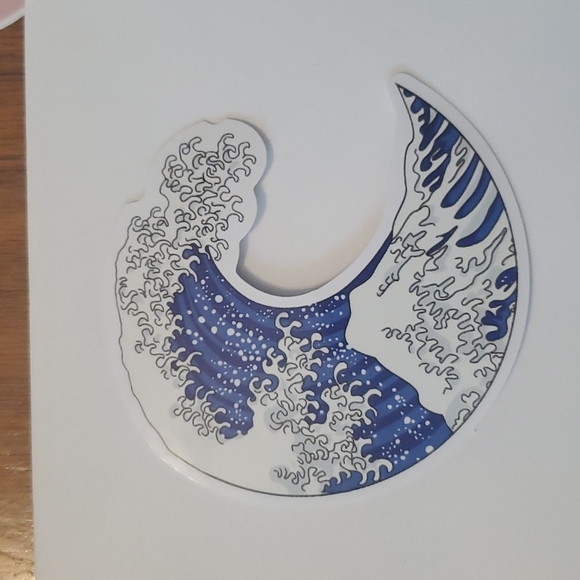 Other | Ocean Wave Sticker | Poshmark
